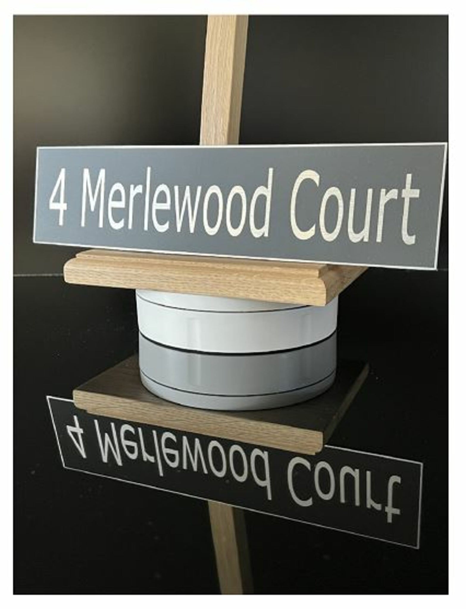 Aluminium House Sign Various Sizes – 1st 4 Signs