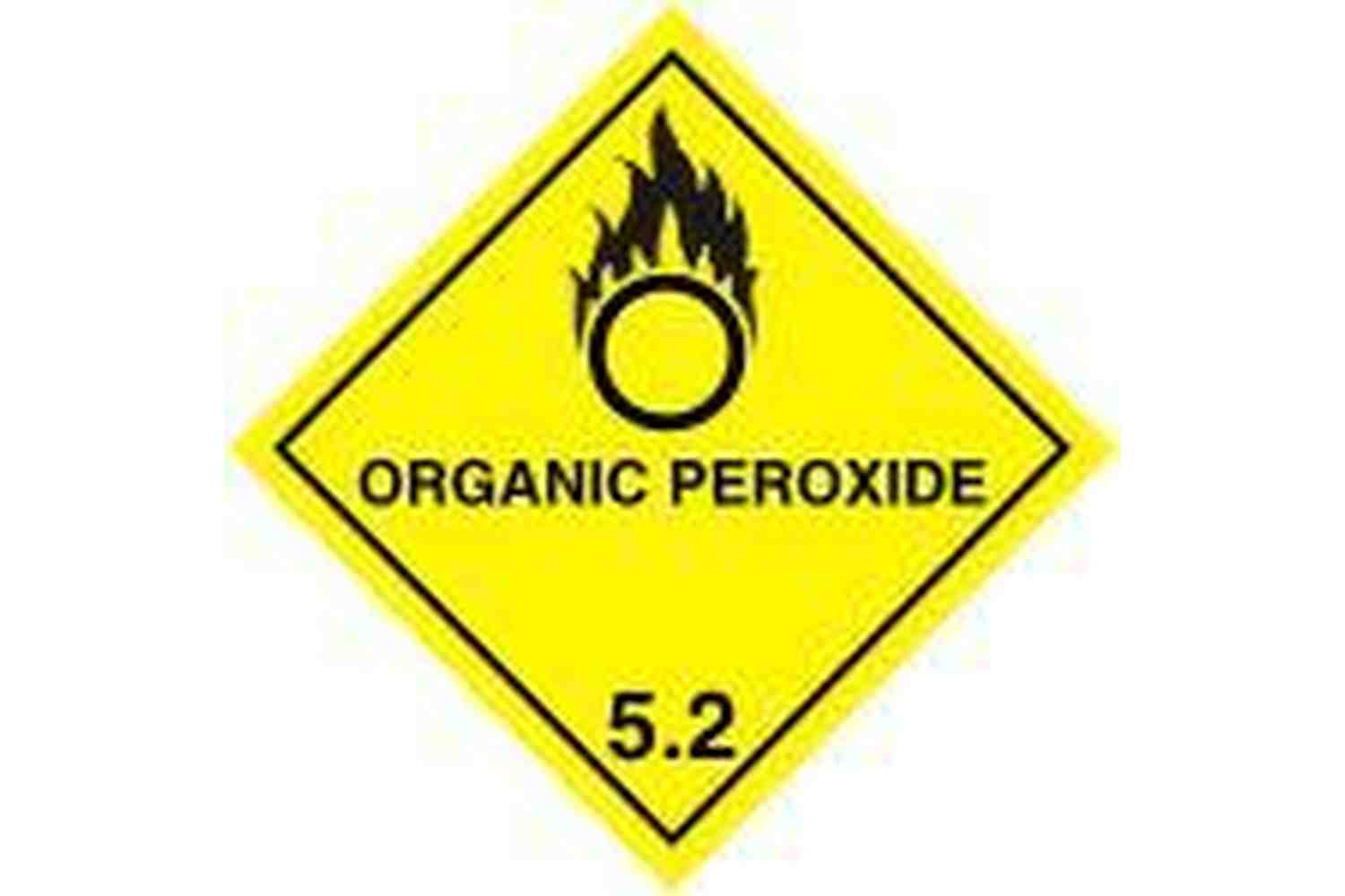 Organic peroxide Hazchem Sign - Health & Safety Signs High Quality Int ...